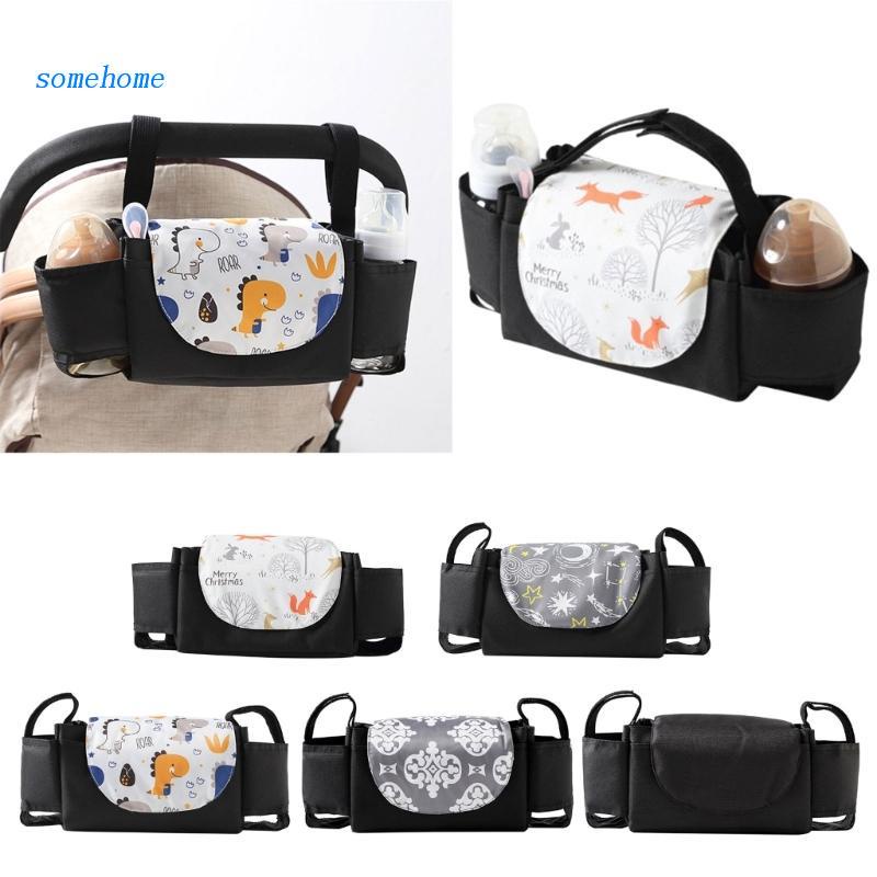 SOME Baby Stroller Accessories Bag Cup Holder Cover Bag Polyester ...