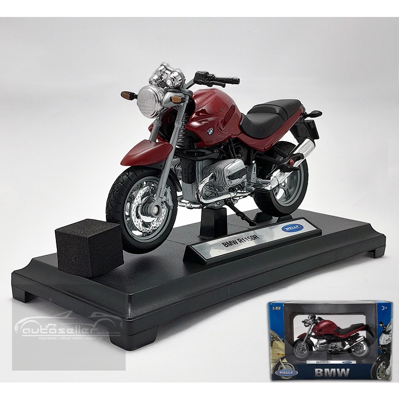 BMW R1150R (1:18) Die cast Metal Display Motorcycle Collection | Shopee ...