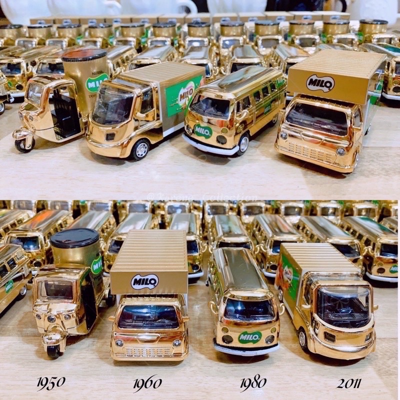 [ReadyStock]Singapore Nestle Milo Series Gold Color Lorry Car Limited ...