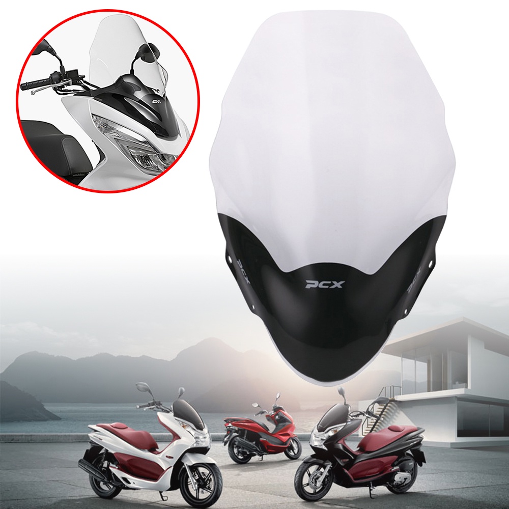 Motobike Windscreen Windshield Wind Deflector Screen Shield For Honda ...