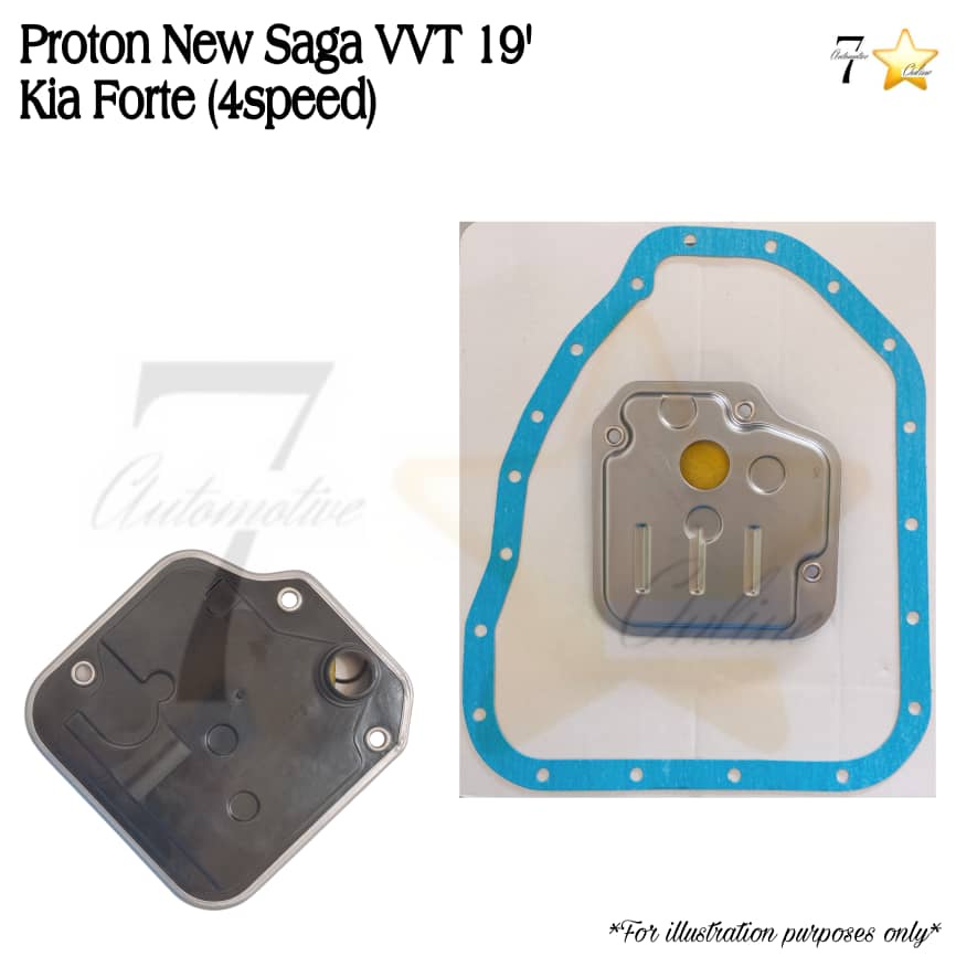 PROTON SAGA VVT 2019 / KIA FORTE 4 SPEED AUTO TRANSMISSION FILTER WITH ...