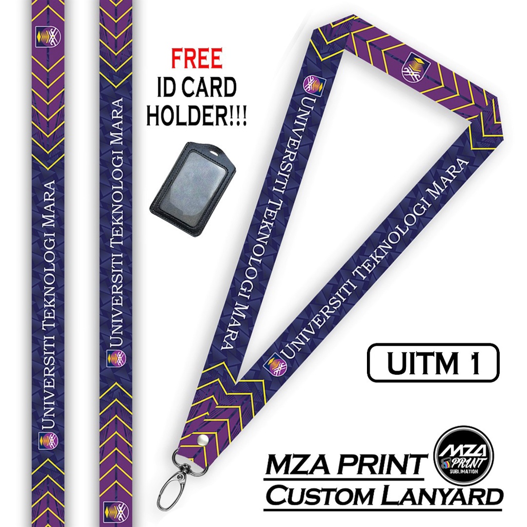 [ Ready Stock ] 3 NEW DESIGN UiTM Universiti Teknologi MARA LANYARD ...