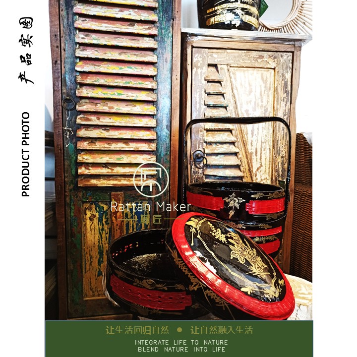 [Three Level] Bakul Siah / Hokkien Basket / Wedding Basket ...