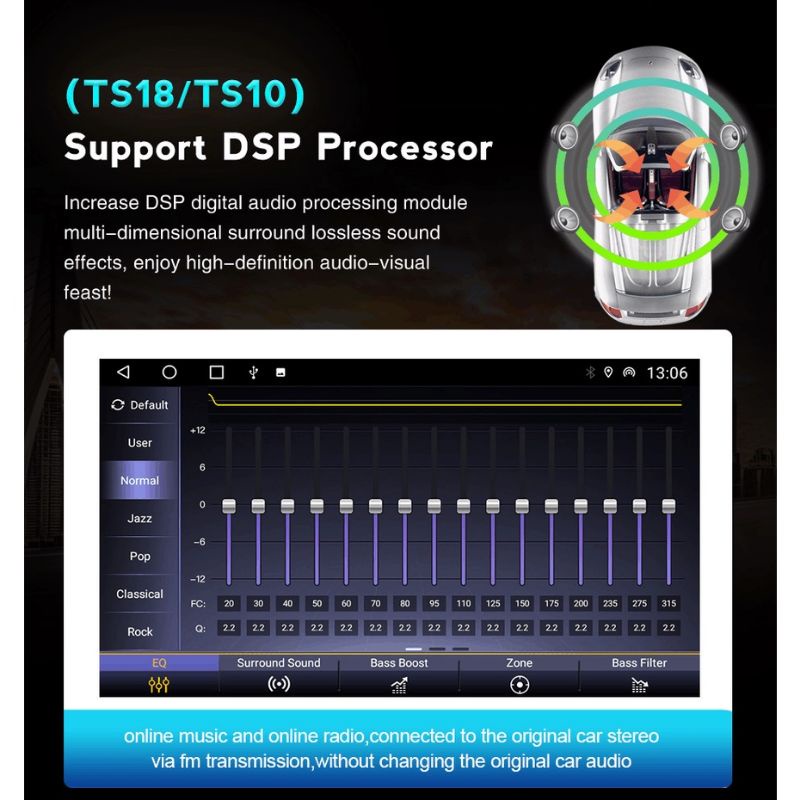 TS10/TS18 ANDROID PLAYER OCTA-CORE 4GB/2GB RAM 32 ROM 9"/10"Free AHD 720/1080 Cameraiu | Shopee ...