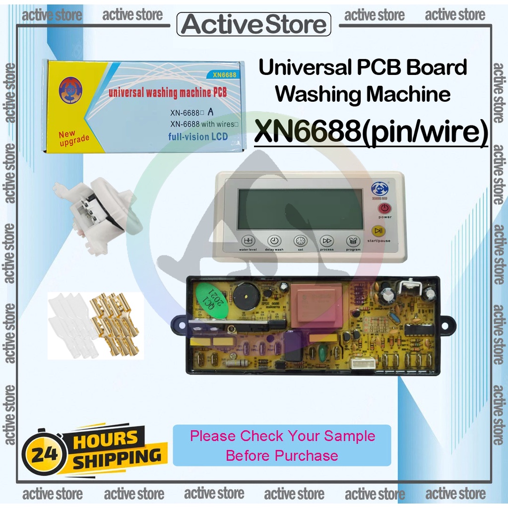 Universal PCB Board Washing Machine XN6688(Pin/Wire) | Shopee Malaysia