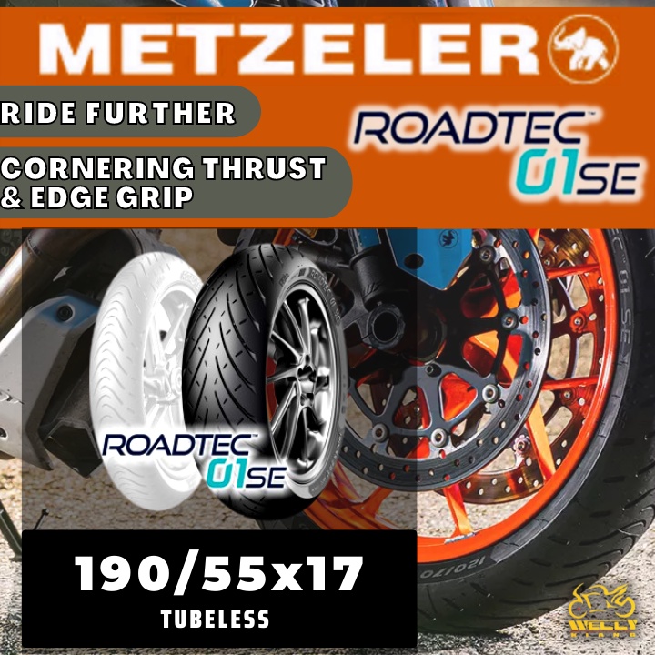Metzeler Roadtec 01 SE 190/55x17 Tyre Tayar BMW R1200GS R1200 GS KTM ...