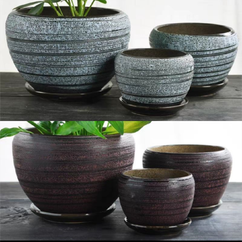 Ceramic Flower Vase / Pasu Seramik / Pasu Bunga / Pasu Pokok / Planter ...