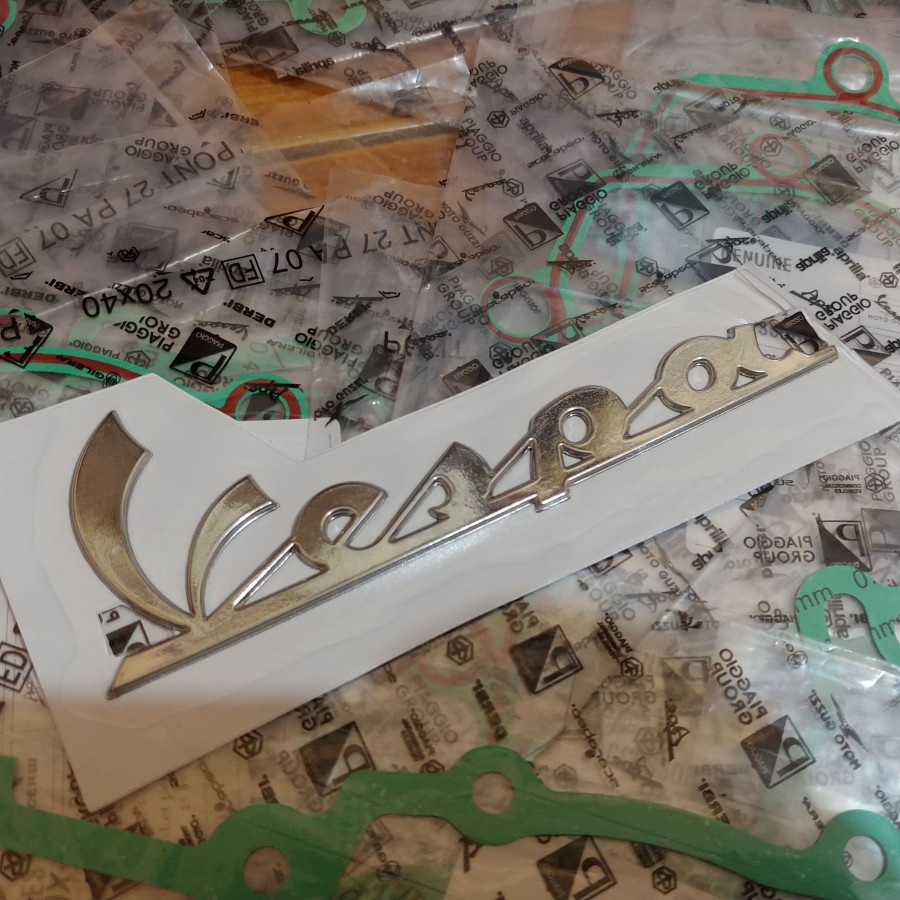 Original Side Body Vespa Emblem Sticker | Shopee Malaysia