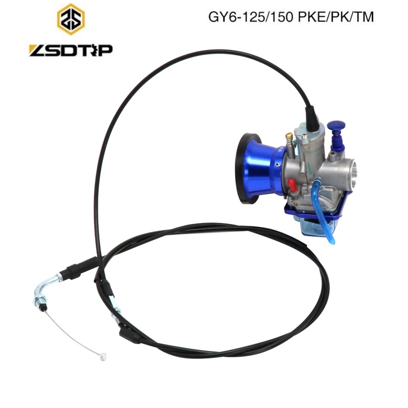 Motorcycle Throttle Cable Scooter Accelerator Cables GY6 Engine 50cc ...