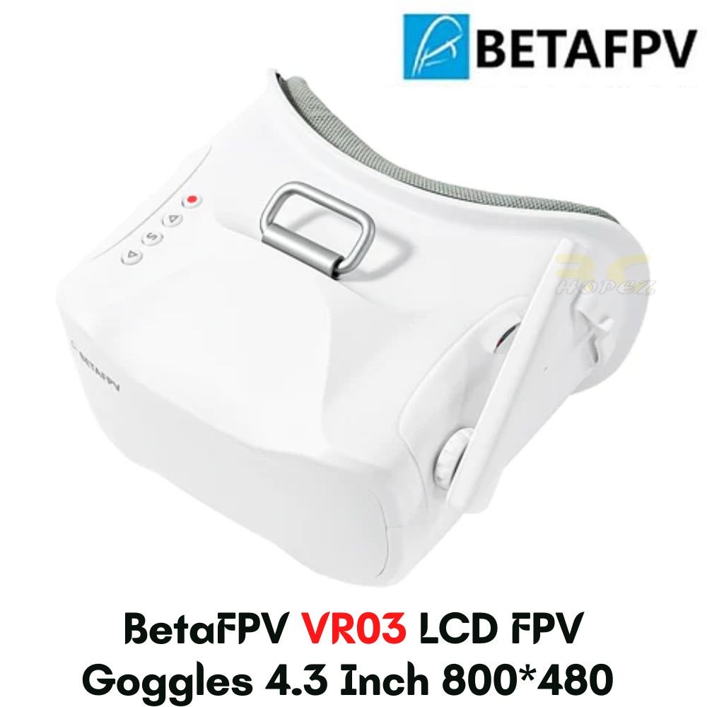 BetaFPV VR03 LCD FPV Goggles 4.3 Inch 800*480 5.8Ghz 48CH With 3.7V 2000mAh Battery BT-VR03 ...