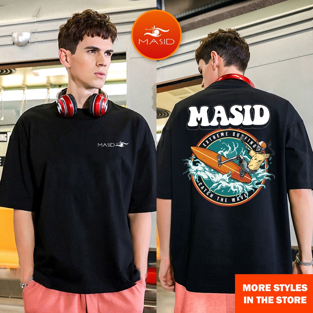 MASID T-shirt Original new design CATCH WAVE v2 masid clothing For Men ...