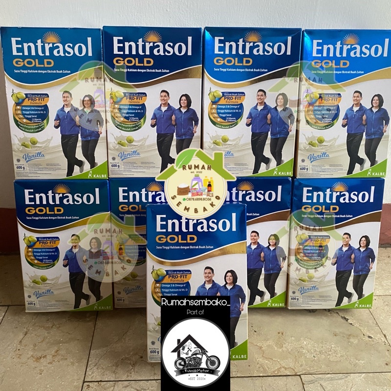 Entrasol Gold Chocolate, Vanilla 600gr 600 gram, Adult Nutrition Powder ...