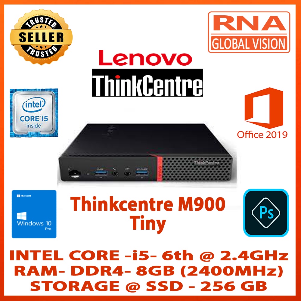LENOVO TINY PC | THINKCENTRE M900 | MINI PC | TINY PC I5-6TH GEN, RAM ...