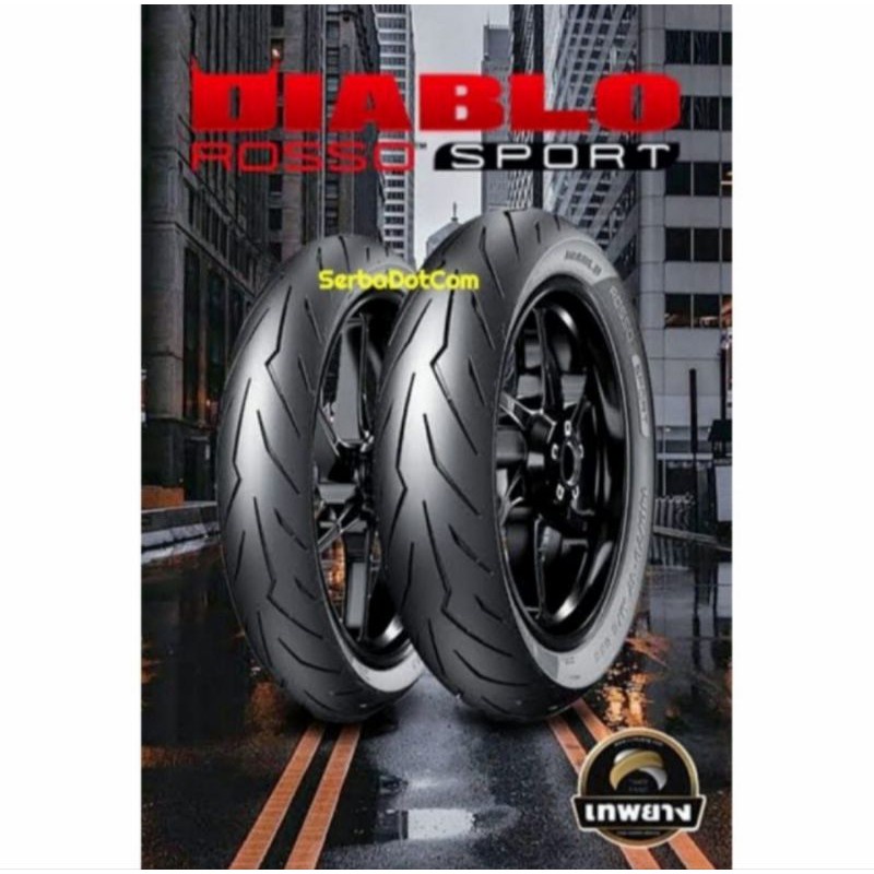 MAXXIS Pirelli DIABLO ROSSO SPORT TIRE 80/80 90/80 100/80 -14 RING 14 ...