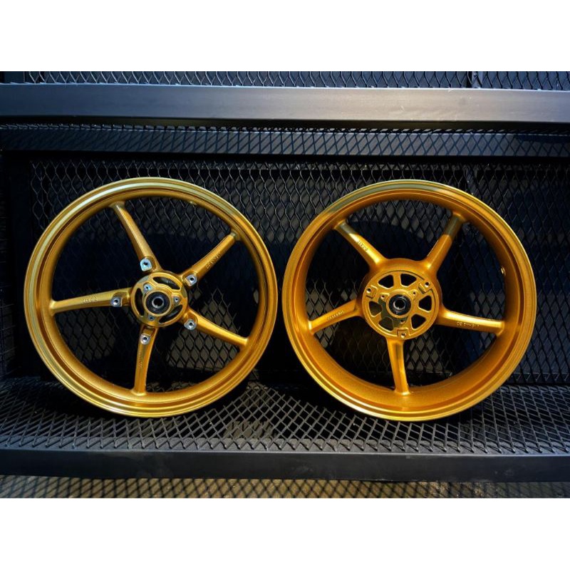 EK Racing Yamaha R25 Sp522 Sport Rim Front 3.0 Rear 5.0 Rim lebar MT25 ...