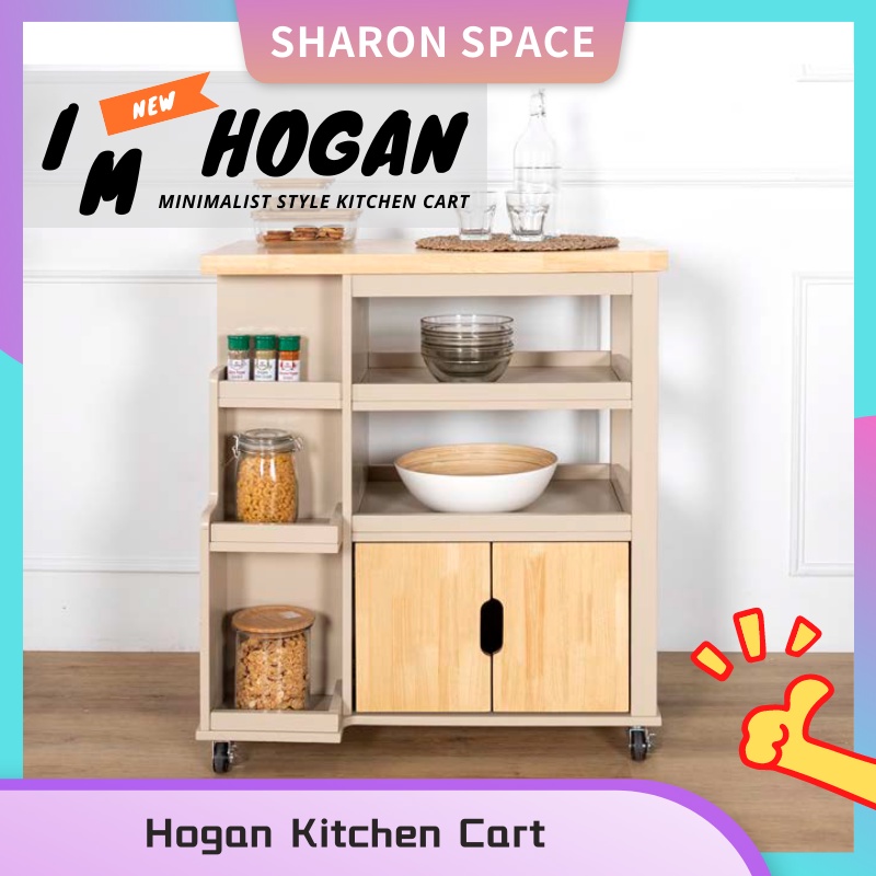 [SALES] HOGAN Kitchen Cart/ Kitchen Trolley / Kitchen Island / Troli ...