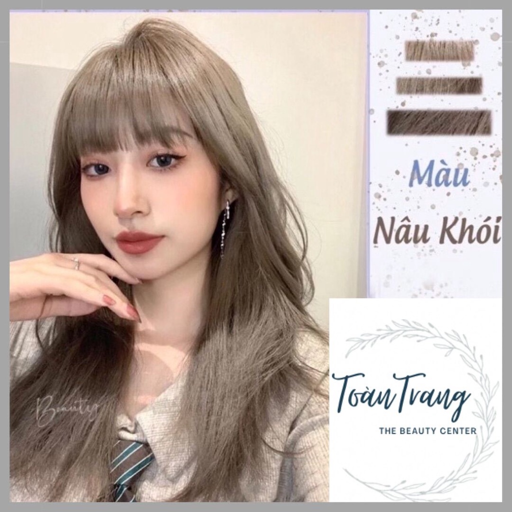 OXY Smoke BROWN - MILK TEA BROWN Hair Dye From Black And Brown Base/ NO ...