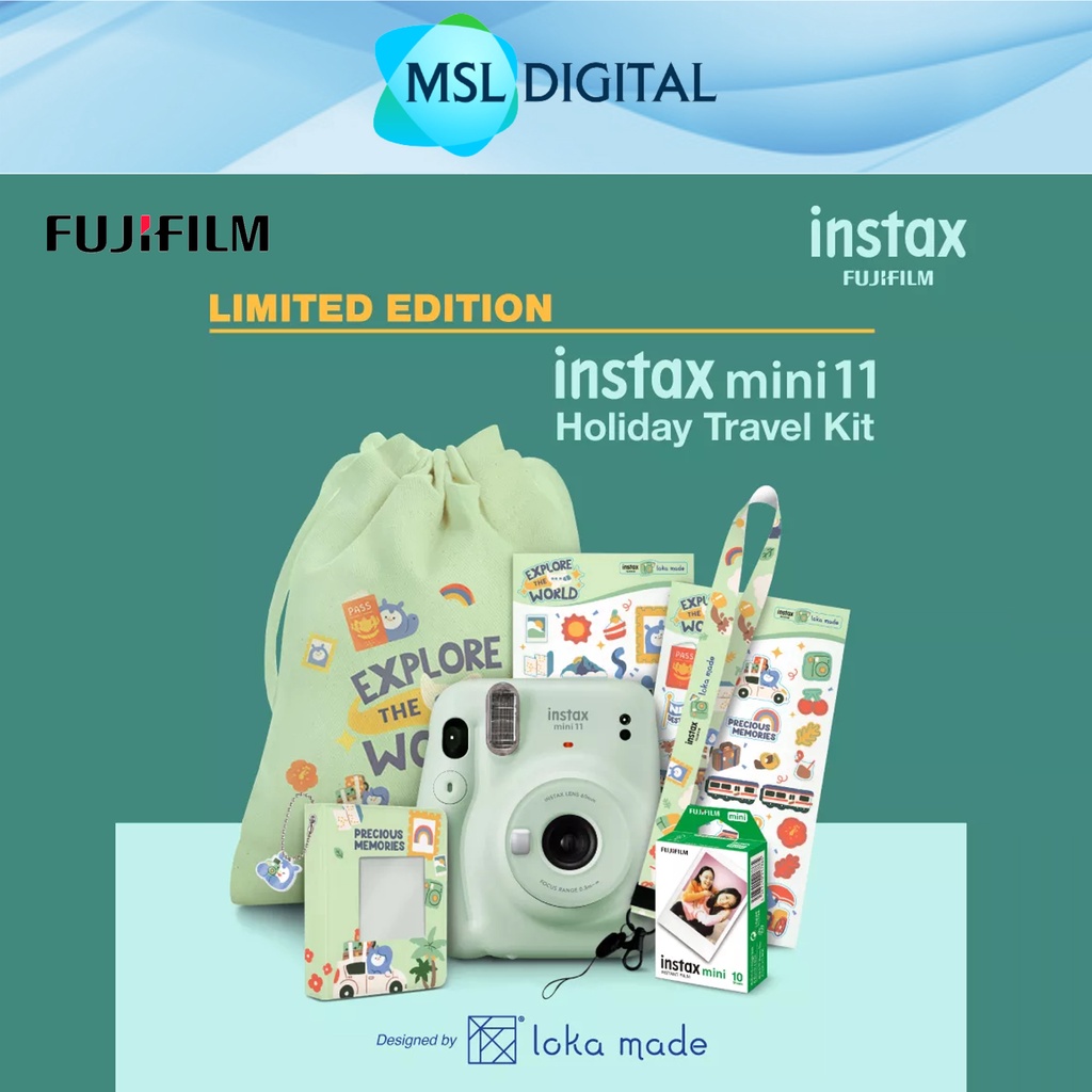 Fujifilm Instax Mini 11 Camera Instax Mini Instant Camera [Bundle With ...