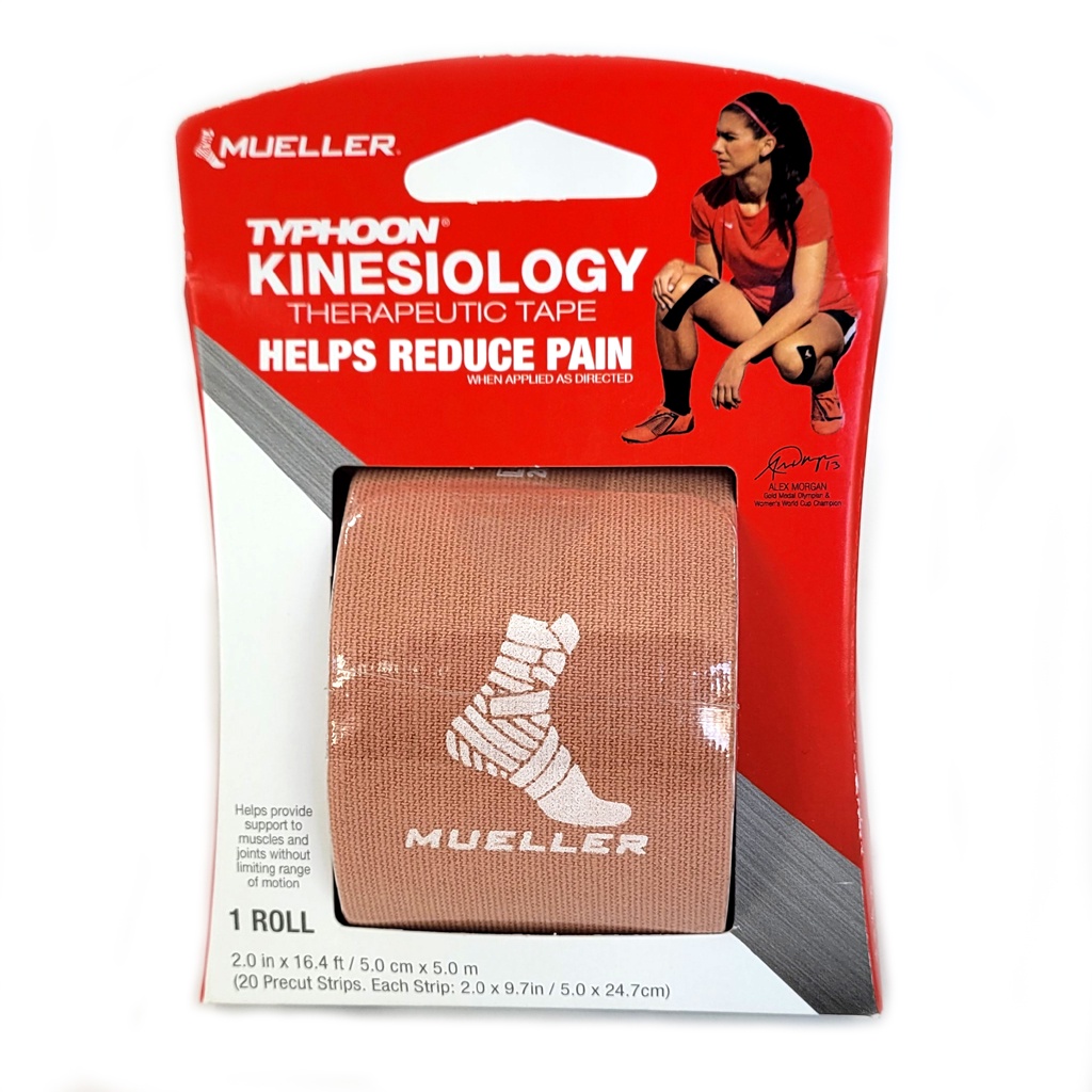 Mueller Typhoon Kinesiology Therapeutic Sports Tape(Beige) | Shopee ...