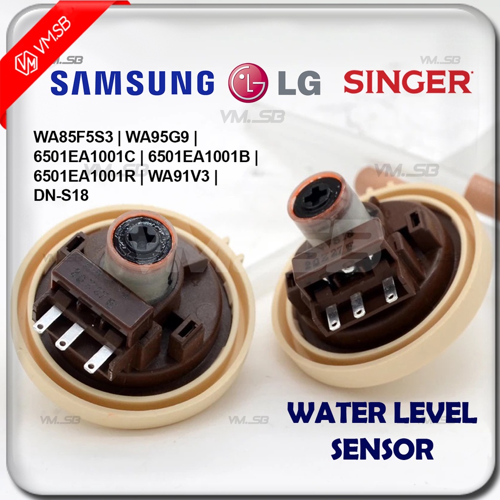 LG / SAMSUNG / SINGER Washing Machine 3 Pin 5V Water Level Pressure ...