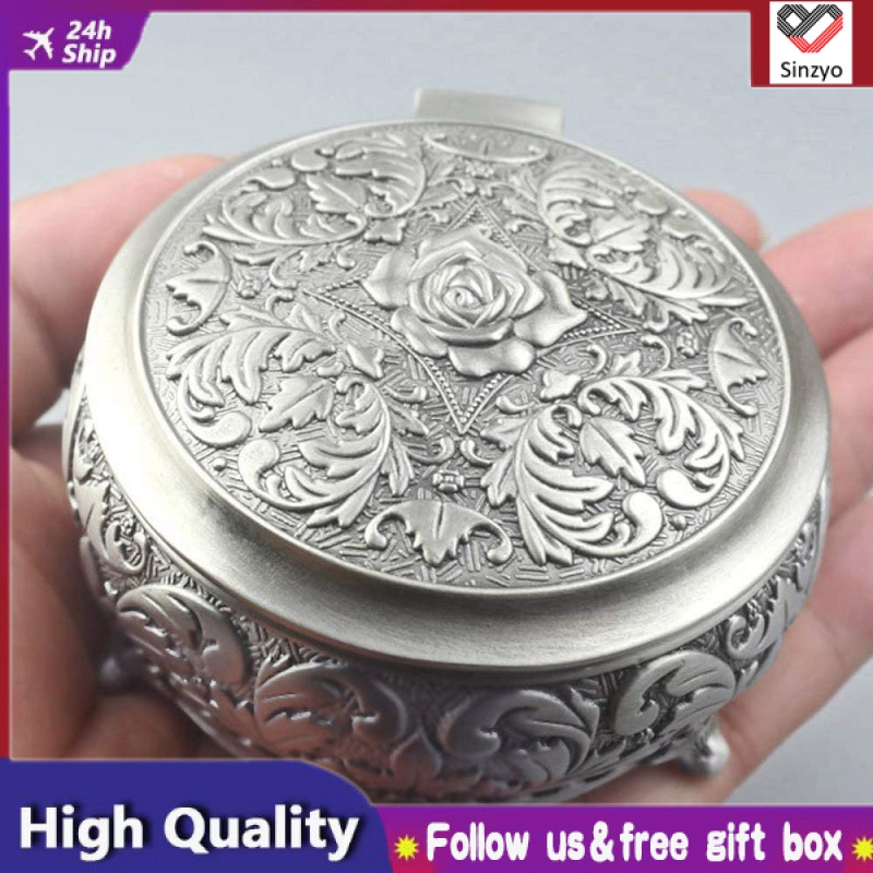【Sinzyo Store】 Emboss Alloy Metal Music Box ♫ Anastasia ♫ Wind Up And ...