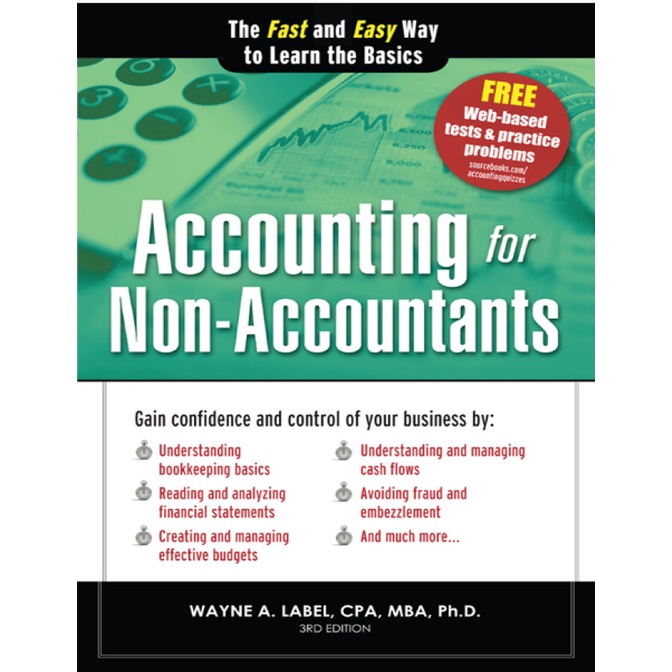 Accounting for Non-Accountants, 3E | Shopee Malaysia