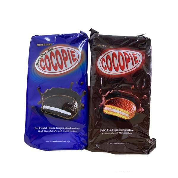 COCOPIE 25G X 6 PCS - CHOCOLATE/DARK CHOCOLATE | Shopee Malaysia
