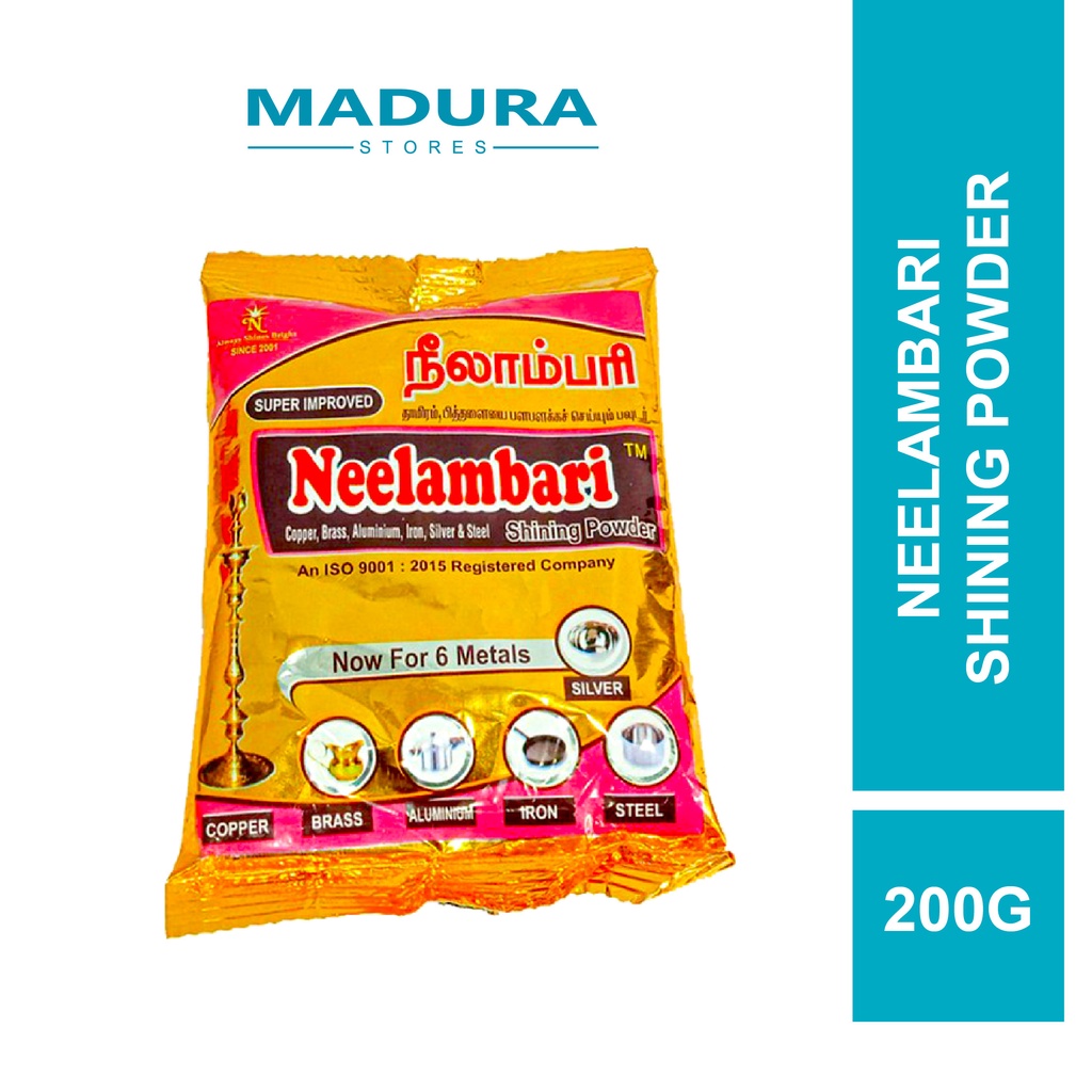 Neelambari Shining Powder 200g (Pengilat Logam) | Shopee Malaysia