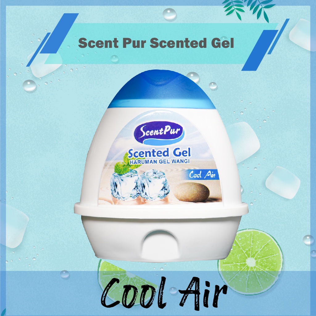 ScentPur Scented Gel Refreshing Air Freshener Room (210g) | Shopee Malaysia