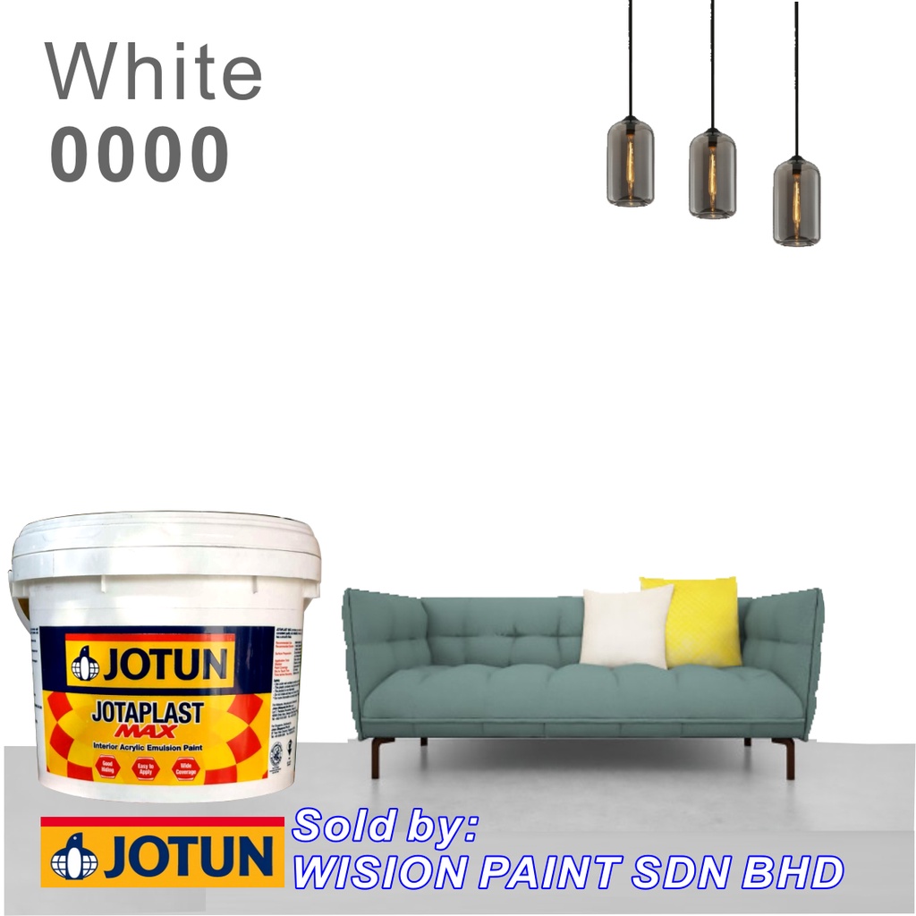 0000 white 🔥READY STOCK🔥 7L JOTUN Jotaplast Max Paint Interior ...