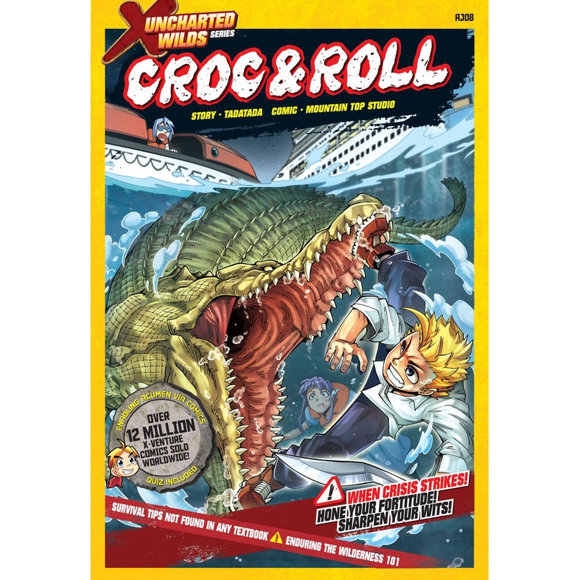 AJ08 X-Venture Uncharted Wilds: Croc & Roll Kadokawa Gempak Starz ...