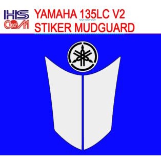 20230830-1226 STICKER YAMAHA 135LCV2 FRONT MUDGUARD AVER/ORACAL Body ...