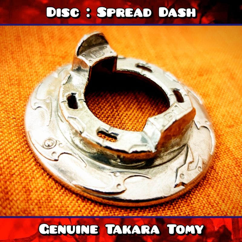 Disc : Spread Dash B205 Beyblade Takara Tomy ( B205 Burst Ultimate VS ...