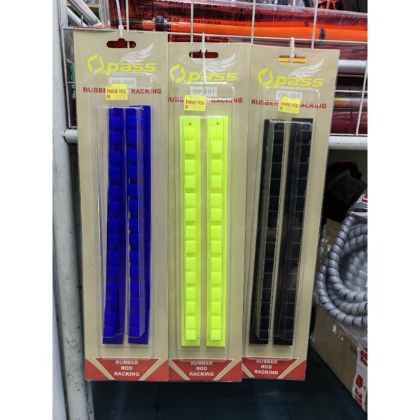 OPASS OP301 Rubber Racking Wall Rod Holder | Shopee Malaysia
