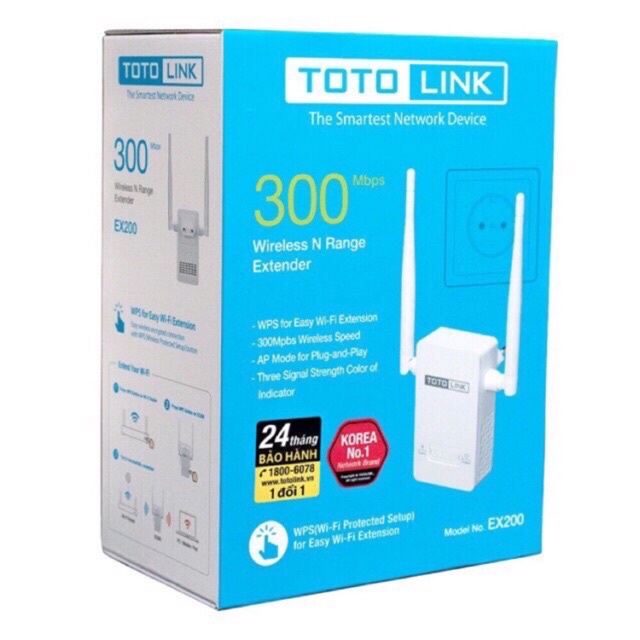 Totolink EX200 - 300Mbps N Wifi Extender | Shopee Malaysia
