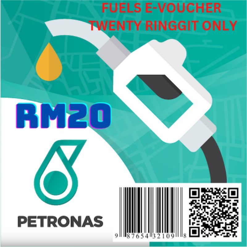 [SPAYLATER] SHELL FUEL / PETRONAS PETROL ONLY 🎟️ E-VOUCHER WORTH RM20 ...