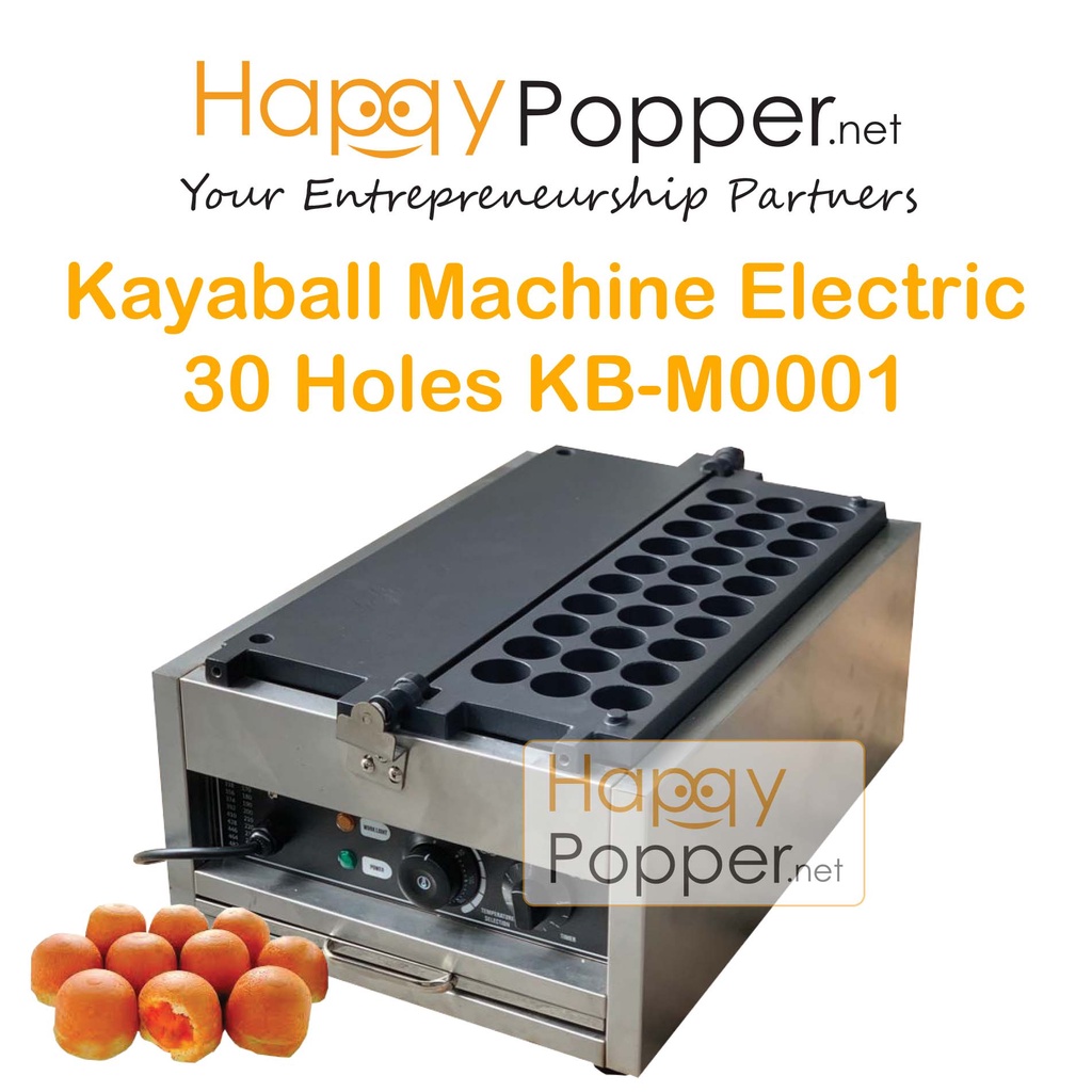 Happypopper Commercial Mesin Dapur Kaya Ball Kayaball Machine Maker ...