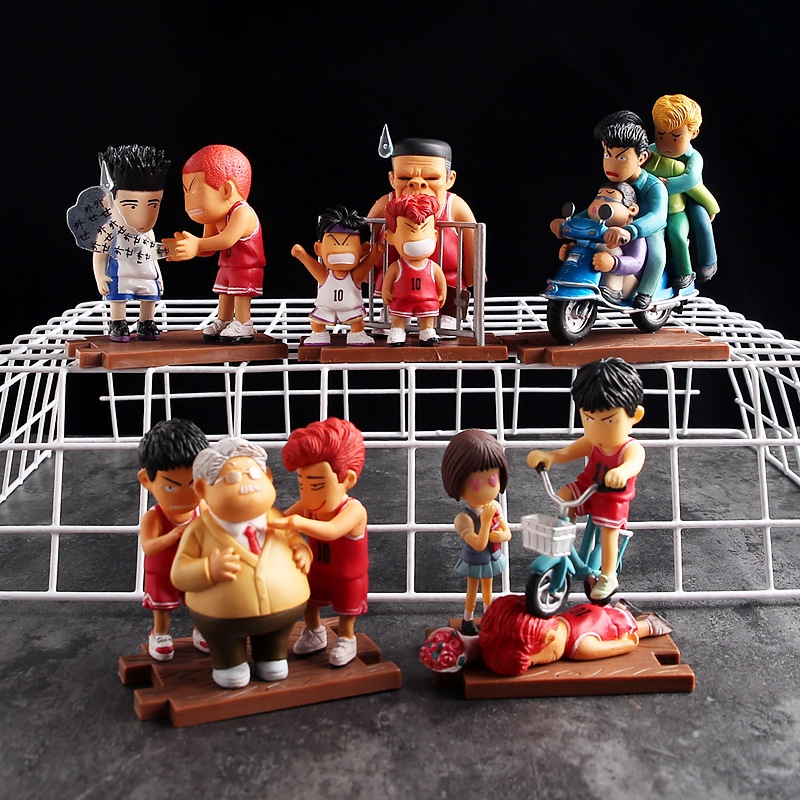Creativity Anime Cartoon Character Action Figure SLAM DUNK Car ...