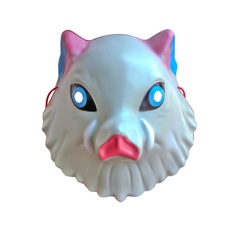 (local) demon slayer Hashibira Inosuke mask Anime Tanjirou Cosplay ...