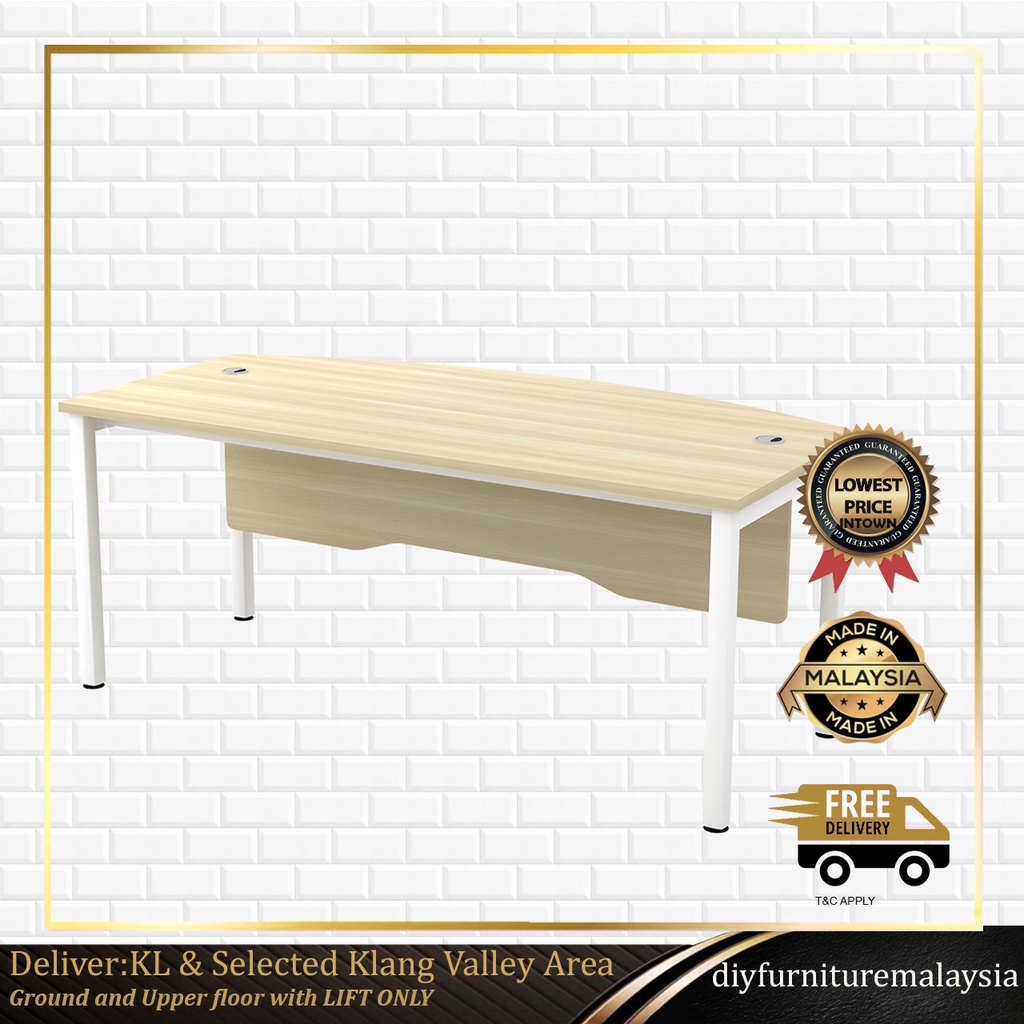 Executive Office Table | 6ft Meja Pejabat | Home office Desk | Office ...