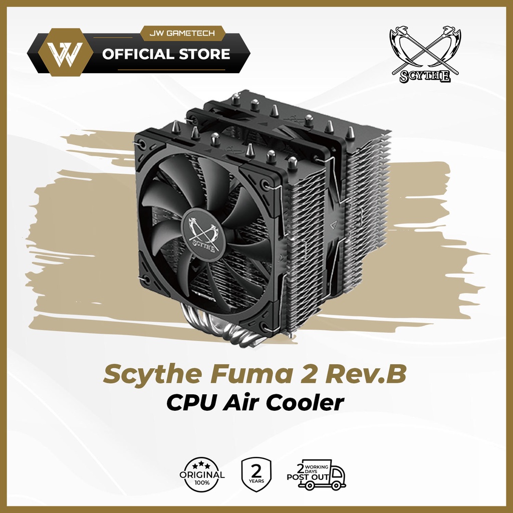 Scythe Fuma 2 Rev.B CPU Air Cooler | Shopee Malaysia
