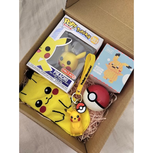 Pikachu Gift Box Gift Set | Shopee Malaysia