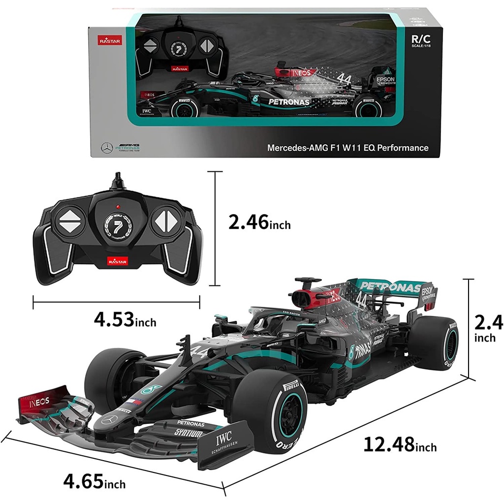 Mercedes Benz Petronas F1 Formula Remote Control Racing Car PETRONAS F1 ...