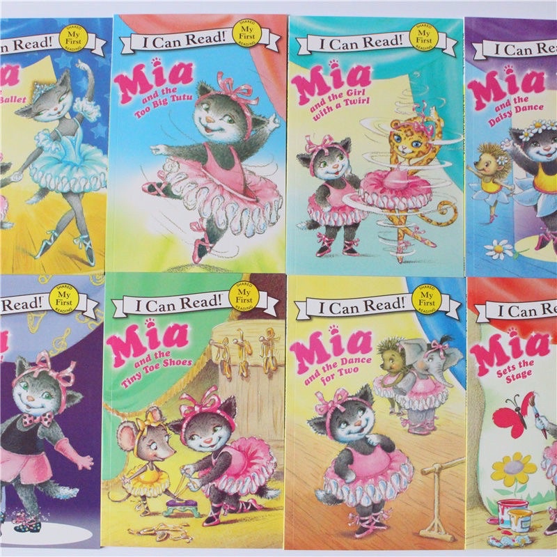 (8books) Mia cat i can read my first reading | Shopee Malaysia
