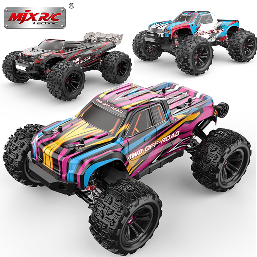 MJX 16207 16208 16209 16210 1/16 Brushless RC Car 2.4G Remote Control 4WD 65KMH High-Speed Off ...