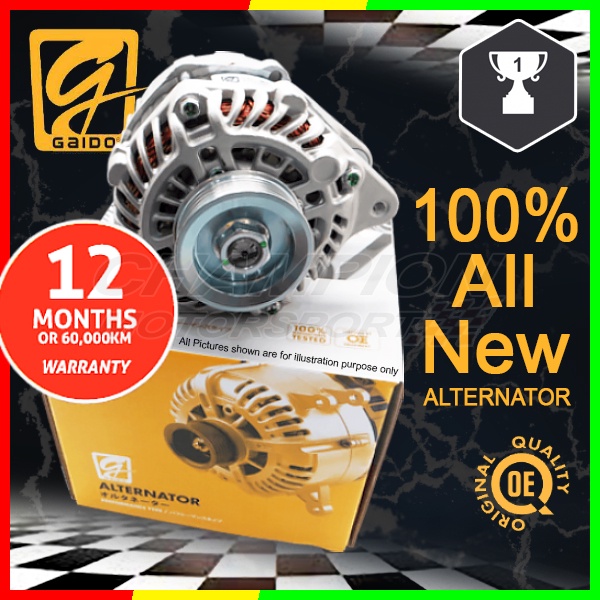 GAIDO All New Alternator Honda Civic FC TEA Turbo 1.5 (1 Year Warranty ...