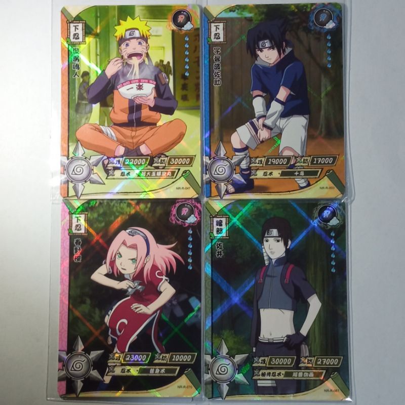 Naruto Series Collectible Cards - R Rarity [Random - Konoha Set A ...