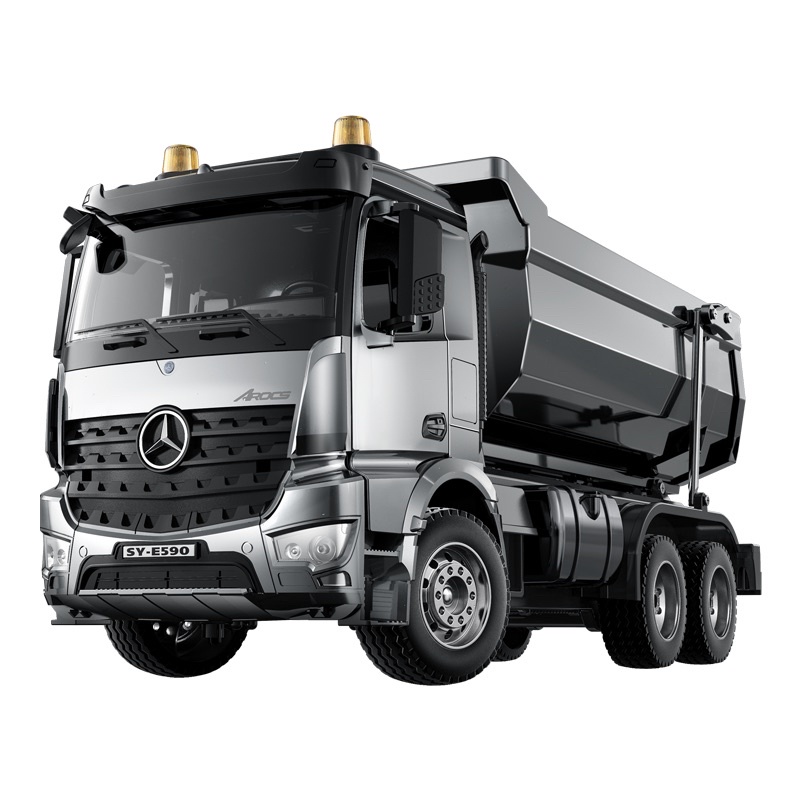 Double E Mercedes-Benz Arocs Dump Truck E590 2.4GHz Lorry E590-003 1/20 ABS Body Metal Bed ...