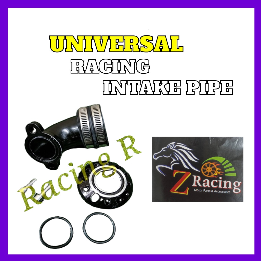 UNIVERSAL RACING INTAKE PIPE UFO NSR 28MM YAMAHA SUZUKI HONDA SYM EX5 ...