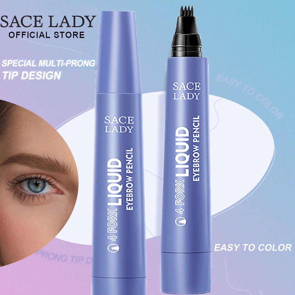 SACE LADY Four-claw Brow Anti-Sweat Long-Lasting Makeup Non-Smudged ...